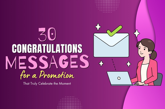 30 Congratulations Messages for a Promotion