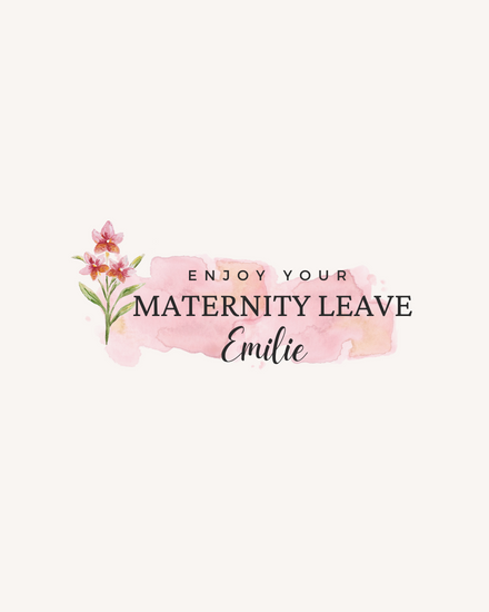 Enjoy your Maternity Leave, Em! | Sendwishonline.com