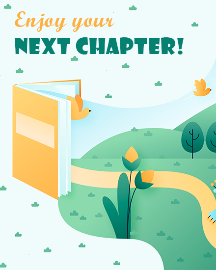 Next Chapter | Free Farewell Group Card | Free Farewell Ecards & Greetings