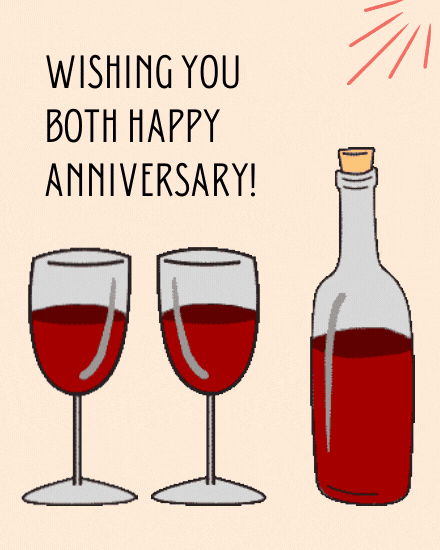 Cheers Free Anniversary Group Card Free Anniversary Ecards Greetings