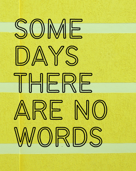 No Words | Free Sympathy Group Card | Free Sympathy Ecards & Greetings