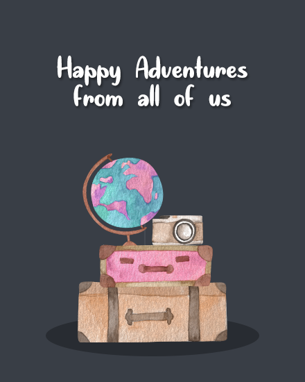 Happy Adventure | Free Retirement Group Card | Free Retirement Ecards ...